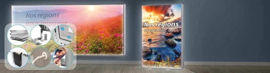 France Banderole : Fabricant banderole - kakemono roll-up - beach flag ...